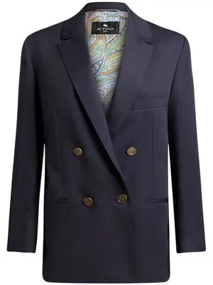 Etro Double-breasted Blazer