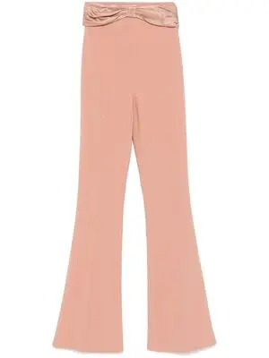 Elisabetta Franchi Raw Edge Hem Pants For Women