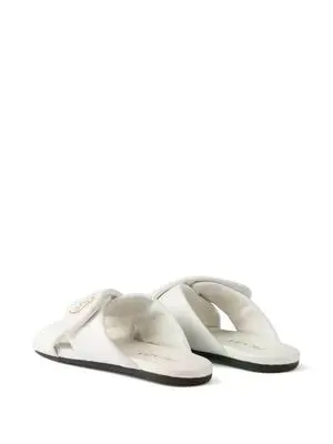 Prada Padded Nappa-leather Sandals