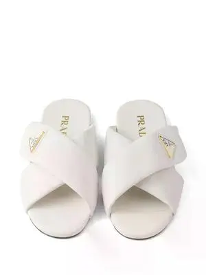 Prada Padded Nappa-leather Sandals