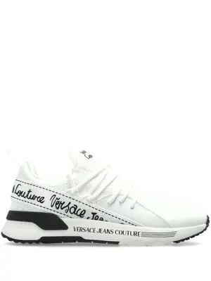 Versace Logo-print Sneakers - White
