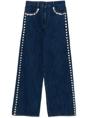 FORTE_FORTE Straight-leg Jeans - Blue