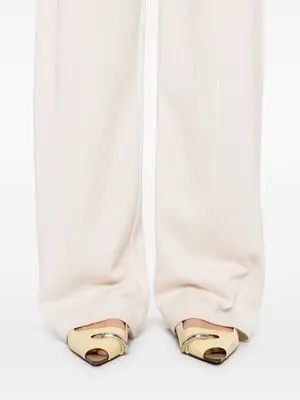 FORTE_FORTE Knitted Straight-leg Trousers