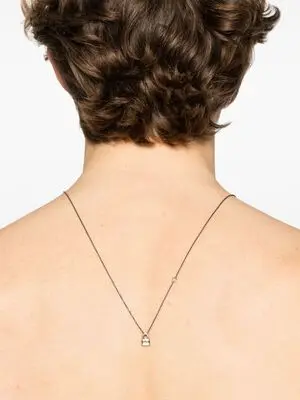 Werkstatt:München Mini Lock Pendant Necklace