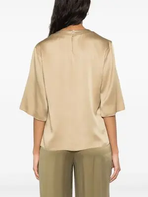 FORTE_FORTE Satin Blouse