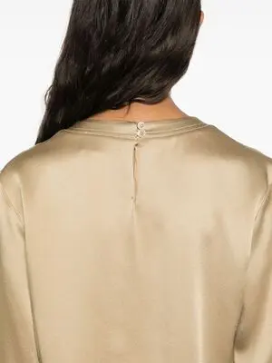 FORTE_FORTE Satin Blouse