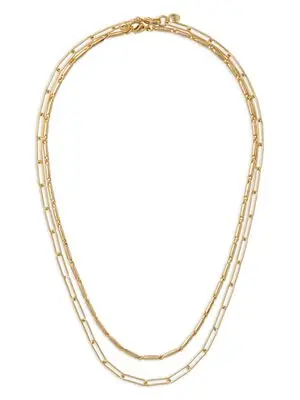 ROXANNE ASSOULIN Chain Reaction Necklace - Gold