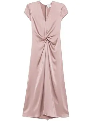 ALYSI Satin Maxi Dress