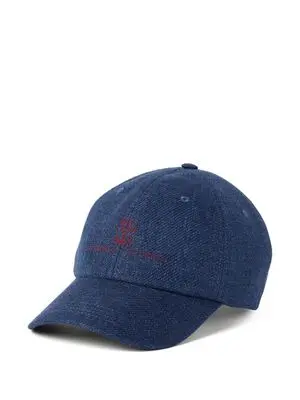 Brunello Cucinelli Logo Cap - Blue