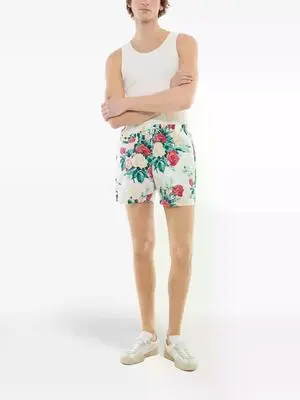 FURSAC Floral-print Swim Shorts