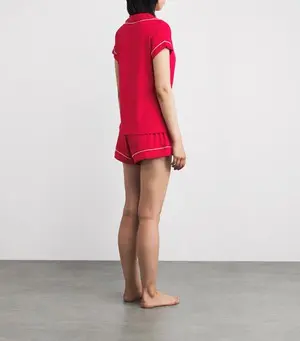 Eberjey Gisele Short Pyjama Set - Red