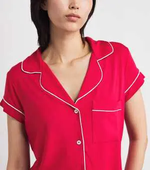 Eberjey Gisele Short Pyjama Set - Red