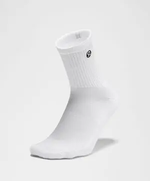 Lululemon Daily Essential Quarter Socks - White