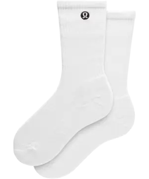 Lululemon Daily Essential Crew Socks - White