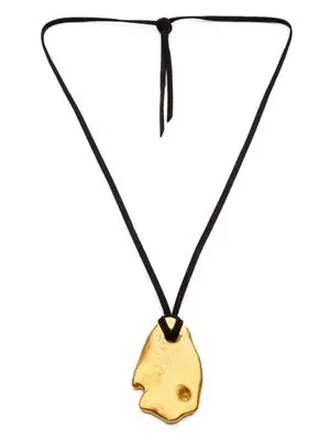 KAREN CHEKERDJIAN STUDIO Anchor Pendant - Gold