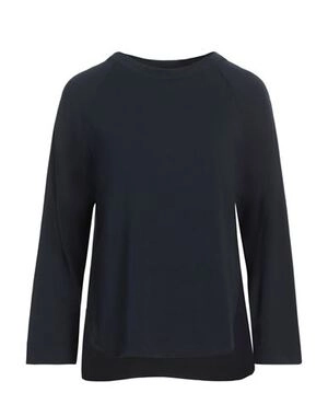 Alpha Studio Long Sleeve Crewneck T-shirt - Blue