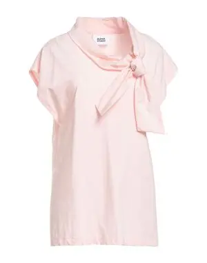 Alpha Studio Cotton Stretch Bow Blouse