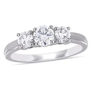 JULIANNA B. 1 Ctw Lab-grown Diamond 14k Ring - White Gold