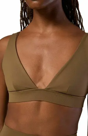WeWoreWhat V-neck Bralette