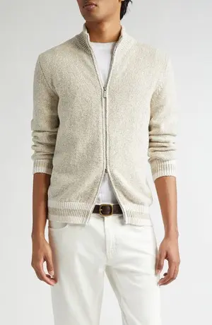 Eleventy Zip Up Cardigans For Men
