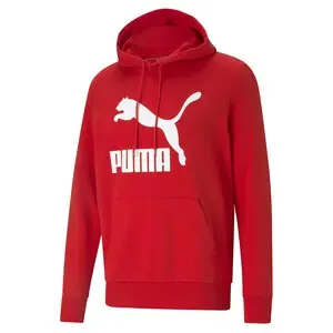 PUMA Classics Logo Hoodie - Red