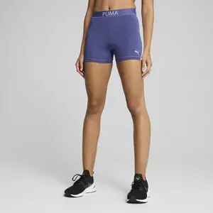 PUMA Training Strong High-waisted 4" Biker Shorts - Blue