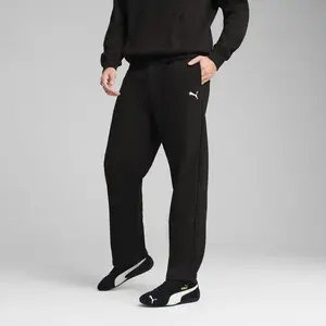 PUMA Wardrobe Essentials Relaxed Sweatpants - Black