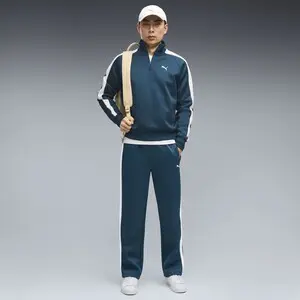 PUMA T7 Relaxed Track Pants - Blue