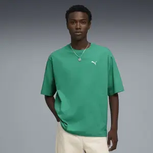 PUMA Wardrobe Essentials Boxy T-shirt - Green