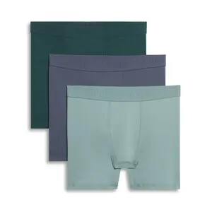 PUMA Ultra Soft Boxer Briefs 3 Pack - Assorted Colours