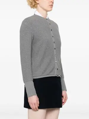 Thom Browne 4-bar Cotton Cardigan