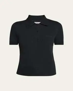 Moncler Short-sleeve Polo Shirt