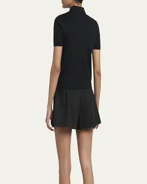 Moncler Short-sleeve Polo Shirt