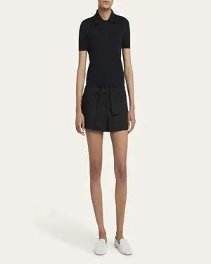 Moncler Short-sleeve Polo Shirt