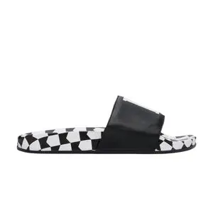 Rhude Checkered Sliders - Black