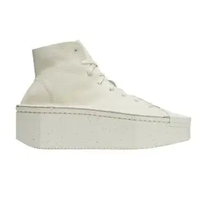 Adidas Y-3 Brick Court High Top Sneakers - Cream
