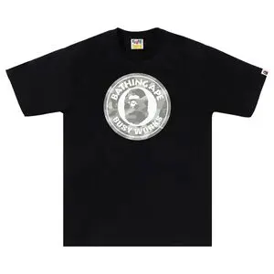 A BATHING APE City Camo Busy Works Tee - Black