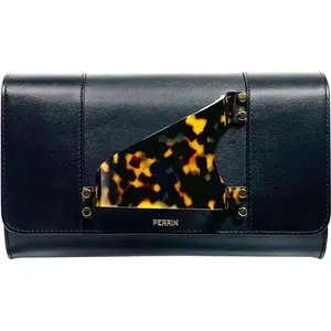Perrin L'eiffel Clutch - Black