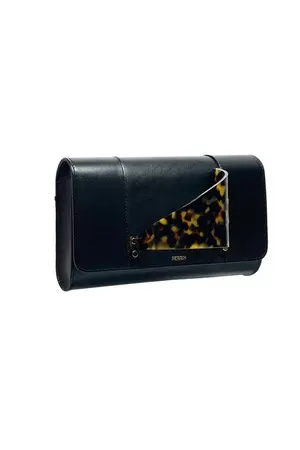 Perrin L'eiffel Clutch - Black