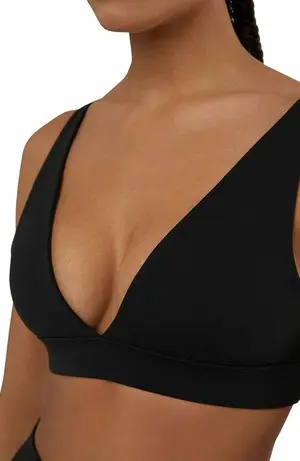 WeWoreWhat V-neck Bralette