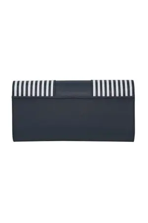 Perrin Le Corset Classic Clutch - Navy White