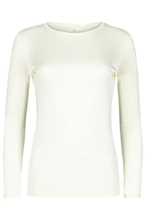 Uwila Warrior Silk Blend Base Layer Top - Bright White