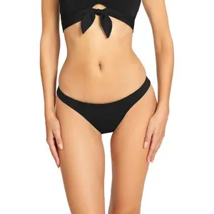 Robin Piccone Ava Bikini Bottom - Black