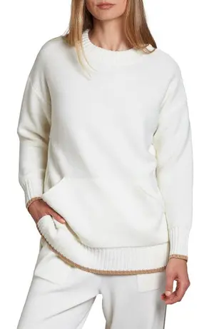 OYUN Merino Cozy Tunic Sweatshirt - Vanilla