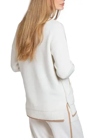 OYUN Merino Cozy Tunic Sweatshirt - Vanilla