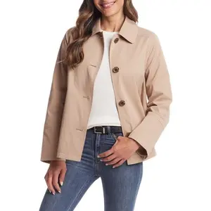 Gallery Button Detailed Coats For Women