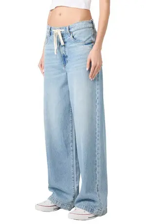 Blanknyc Low Rise Baggy Fit Jeans - Feeling Good