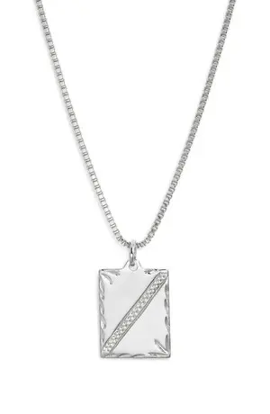 CHILD OF WILD Luca Pendant Necklace - Silver