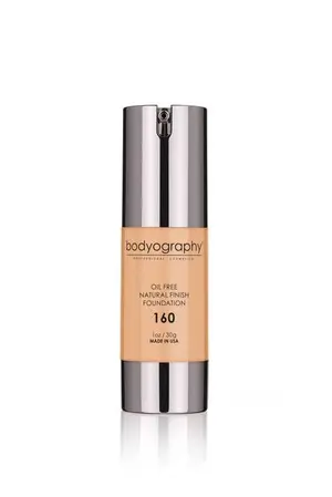 BODYOGRAPHY Natural Finish Foundation #220 -medium/dark/cool 1oz - #160 -medium/neutral