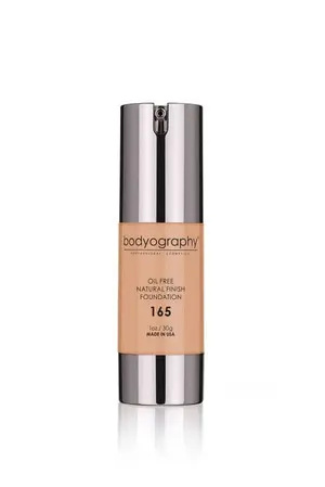 BODYOGRAPHY Natural Finish Foundation #220 -medium/dark/cool 1oz - #165 -medium/warm